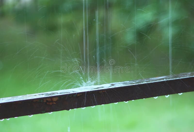 Splash of rain drops stock image. Image of abstract, background - 87805169