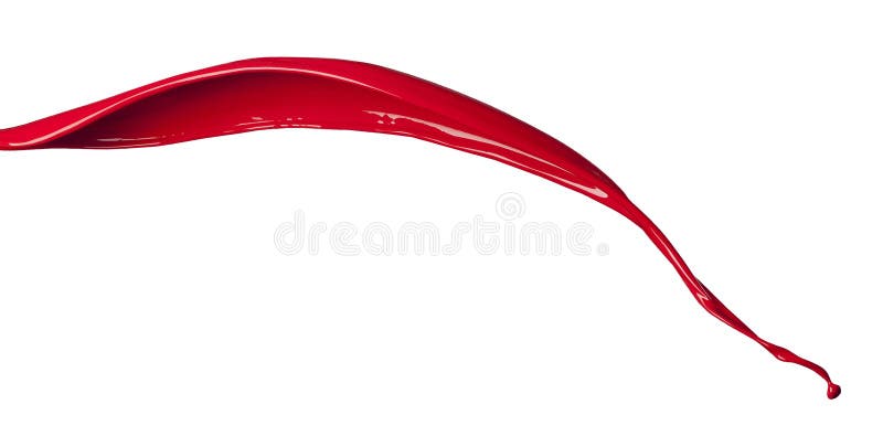 Splash of red paint stock photo. Image of spray, flying - 30443300