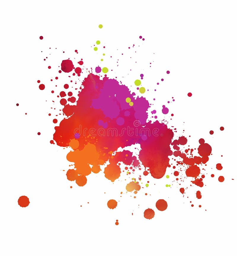 Splash red yellow stock illustration. Illustration of gradient - 148954566