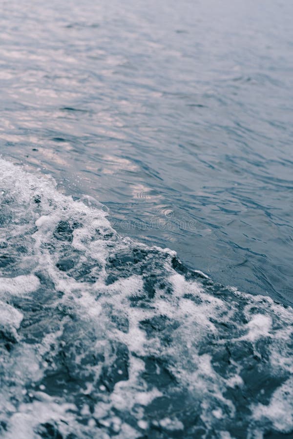 Splash of Sea Water from the Boat. Stock Photo - Image of motor, stern ...