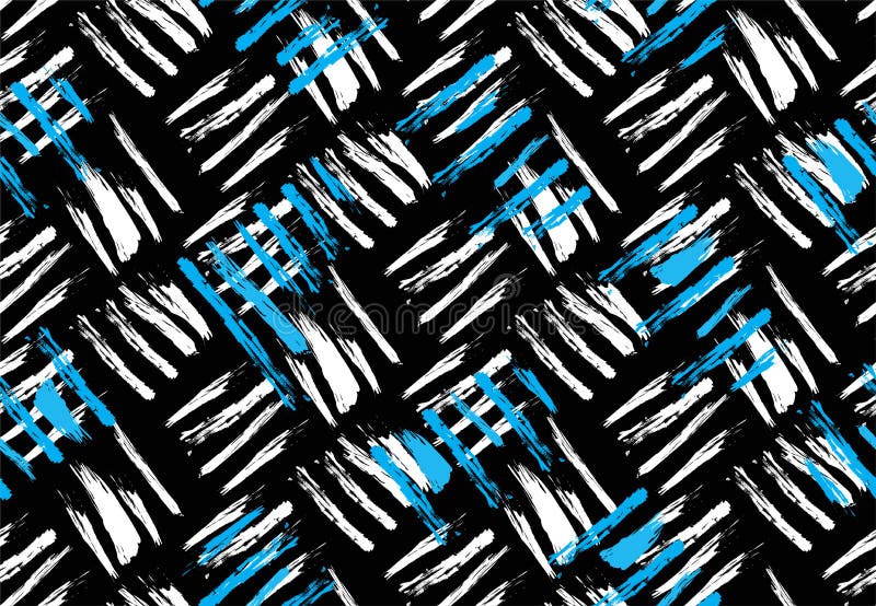 SPLASH DESIGN. PAINTED ABSTRACT SEAMLESS VECTOR PATTERN. HIPSTER BRUSH ...