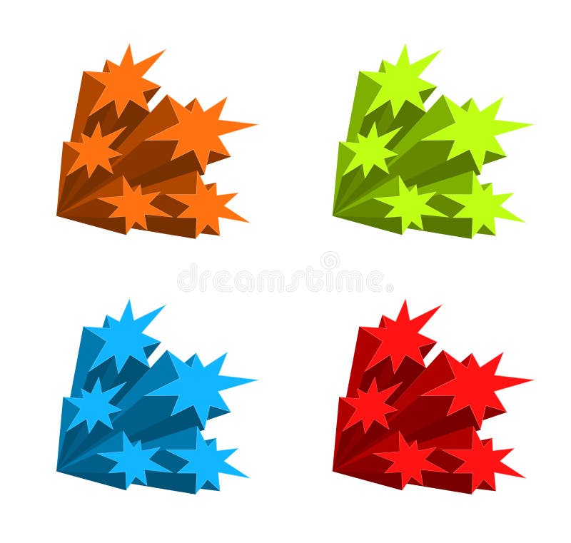 Splash Star Icon Firework Concept Stock Vector - Illustration of sign ...