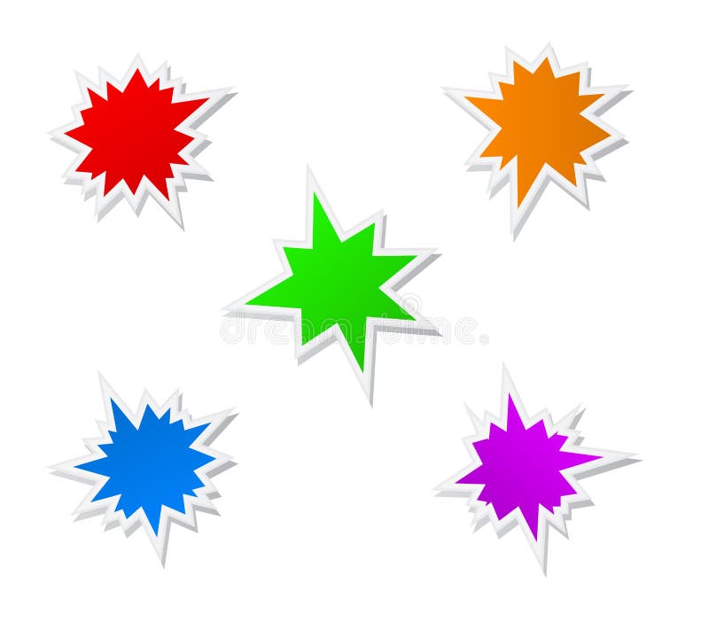 Splash star icon stock vector. Illustration of shape - 201102677