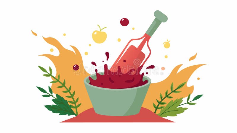 A Splash of Tangy Red Wine Vinegar is Added To the Herb Mixture ...