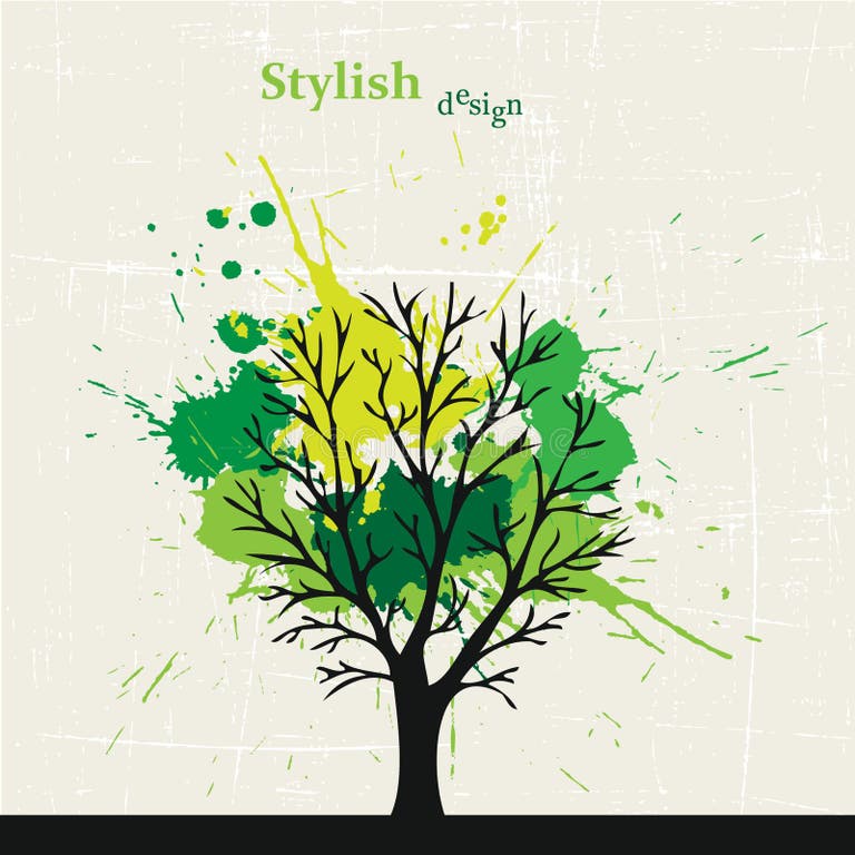 Color Splash Tree Stock Illustrations – 8,051 Color Splash Tree Stock ...