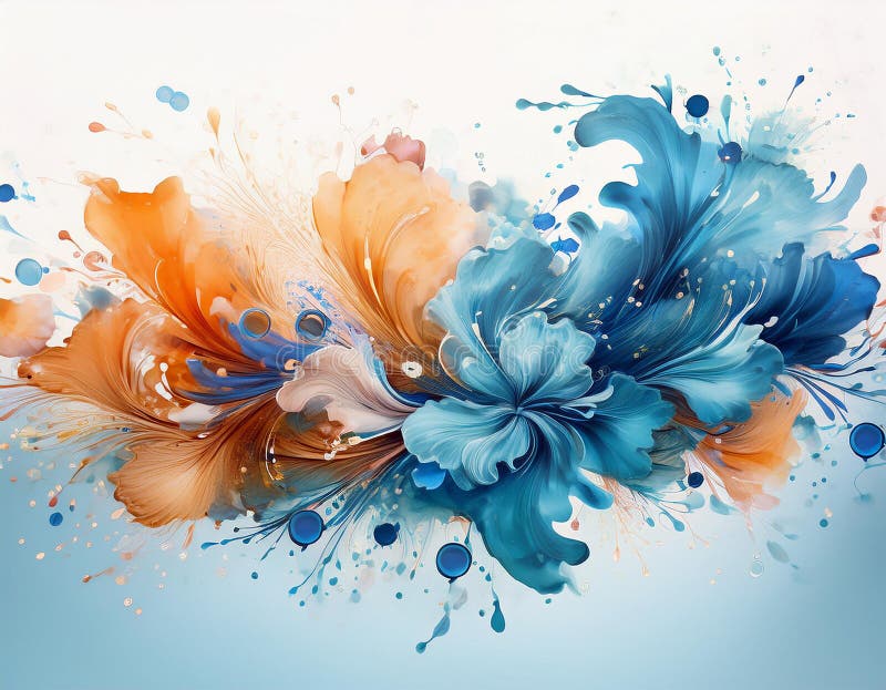 Splash Vector Border for Your Messages and Designs Stock Illustration ...