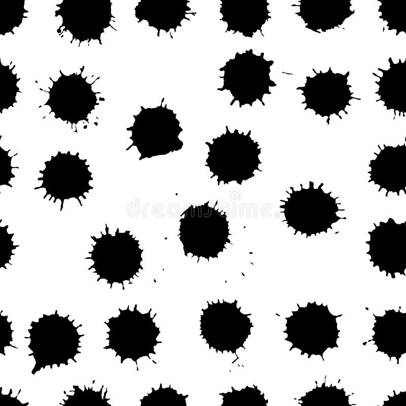 Splash Vector Seamless Texture Stock Vector - Illustration of element ...