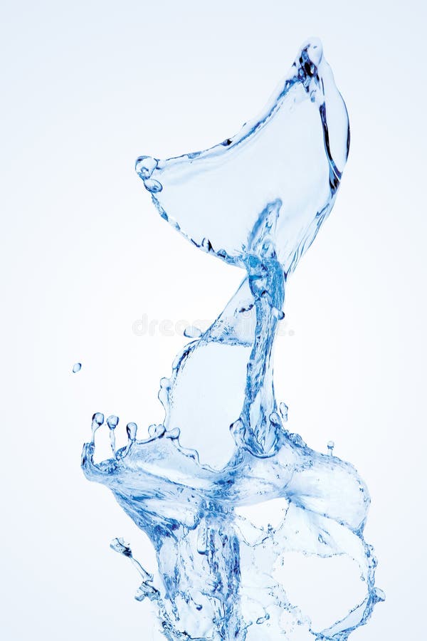 Beautiful Splash of Pure Water Stock Image - Image of abstract, splash ...