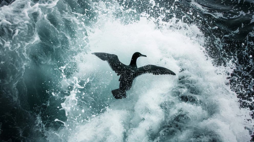 Diving Seabird Stock Illustrations – 172 Diving Seabird Stock ...