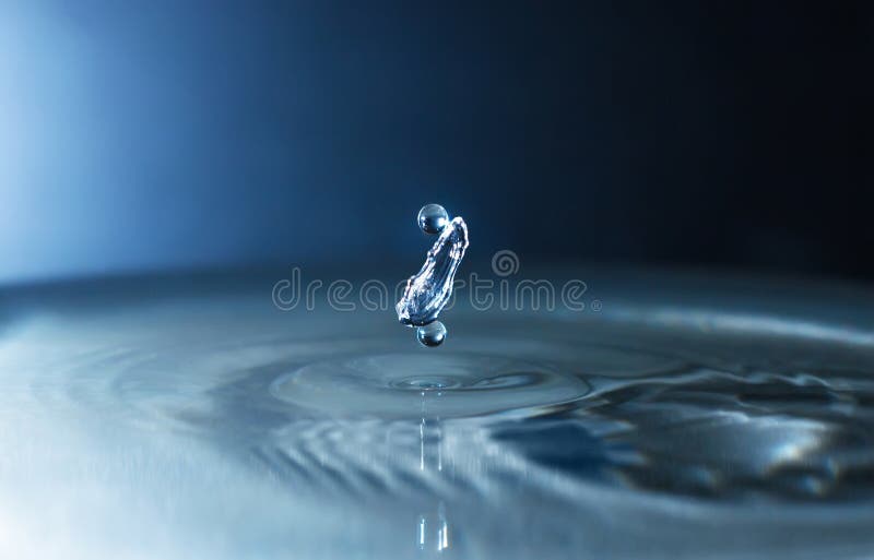 Splash of Water Drop stock photo. Image of droplet, drops - 67033568