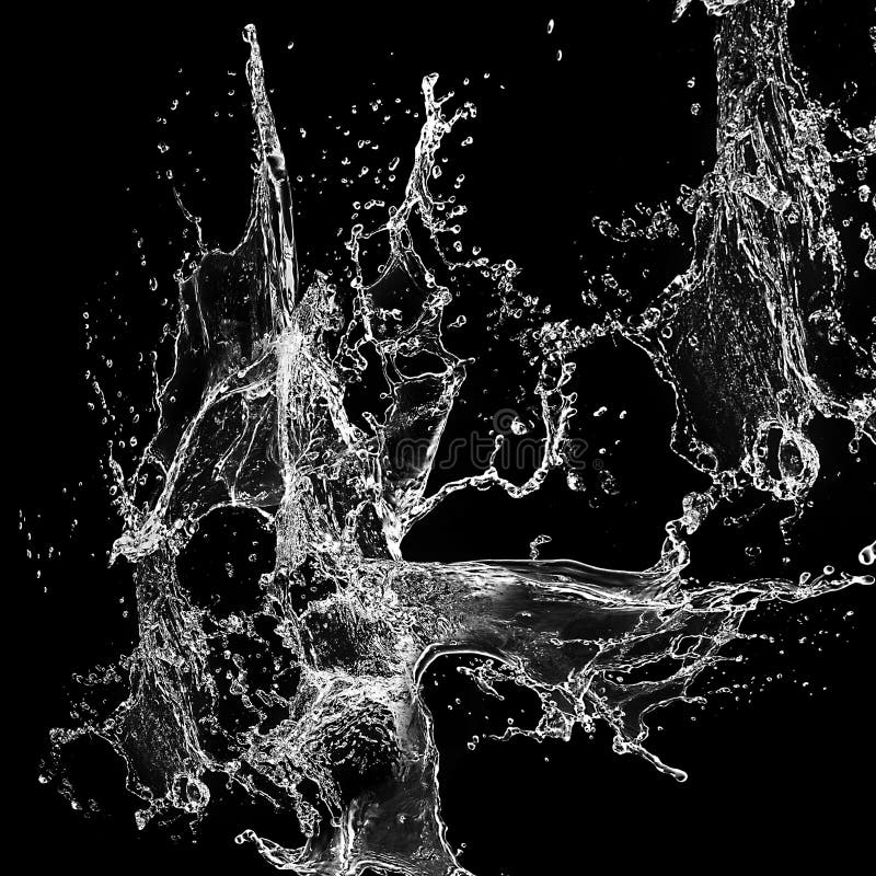 Splash water material stock illustration. Illustration of black - 117887633