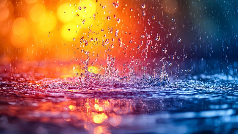 Rainbow Water Drop Splash Rainbow Drops, Color Splash, Colors, Drops,