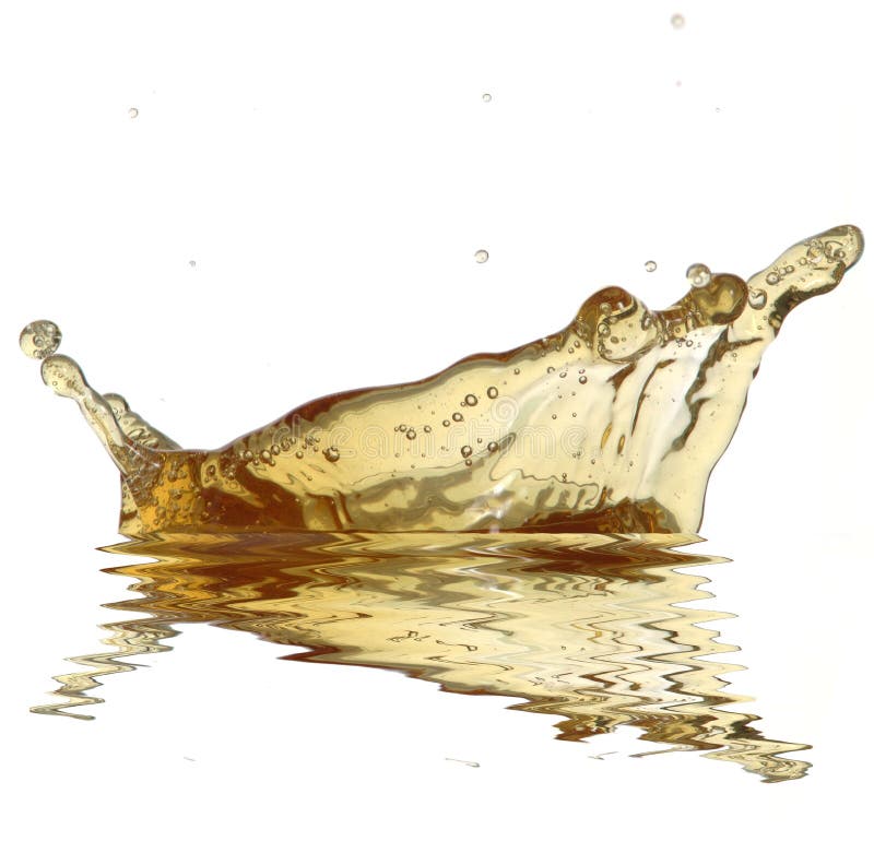 Liquid Gold Spash Close Up. Stock Photo - Image of liquid, closeup ...