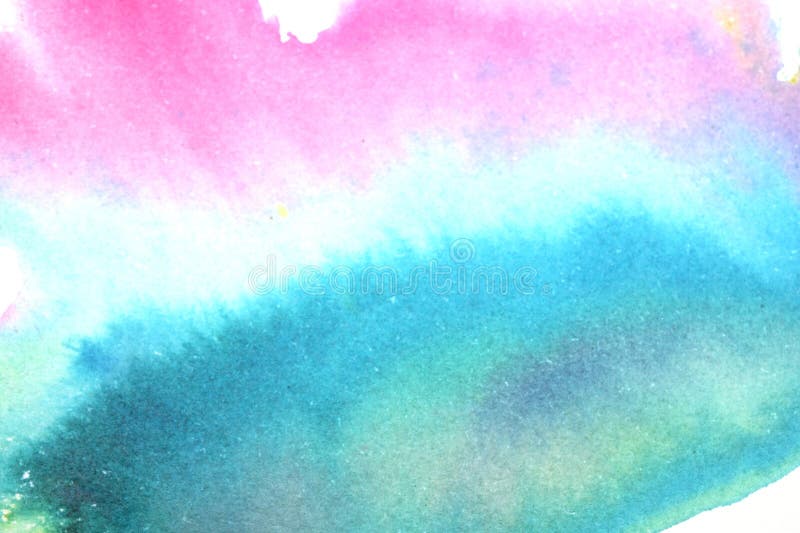 Splash of Watercolour Colourful Paint and Powder for Background ...