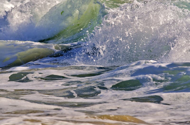 Splash wave stock photo. Image of shiny, nature, south - 61300434