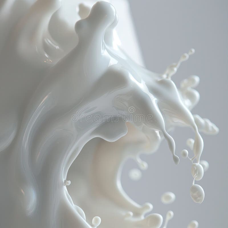 Splash White Liquid stock illustration. Illustration of round - 304912863