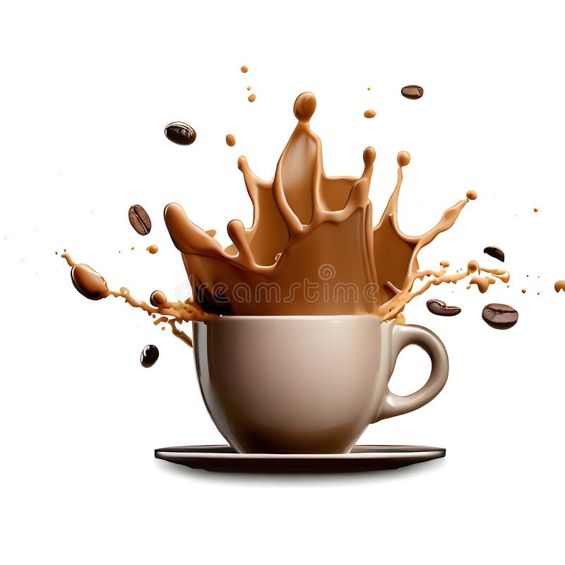 Splashed Coffee Stock Illustrations – 406 Splashed Coffee Stock ...