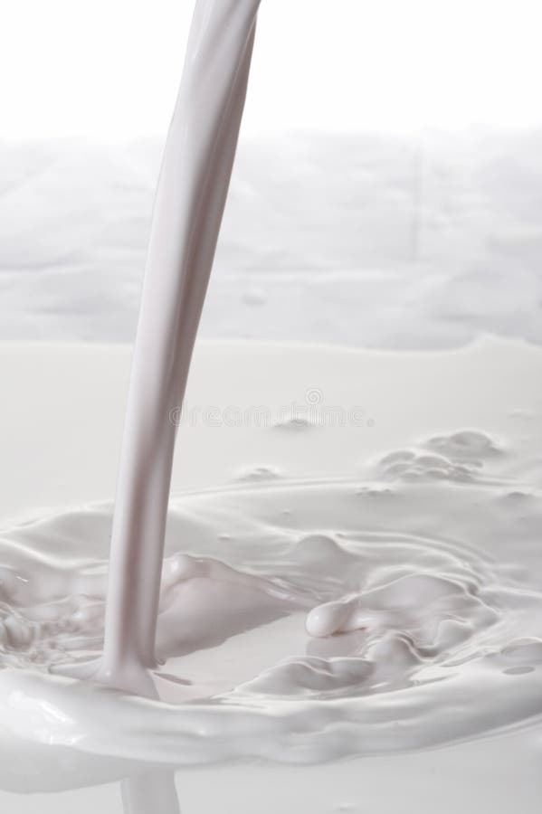 Splashed milk stock image. Image of splash, macro, healthy - 5741503