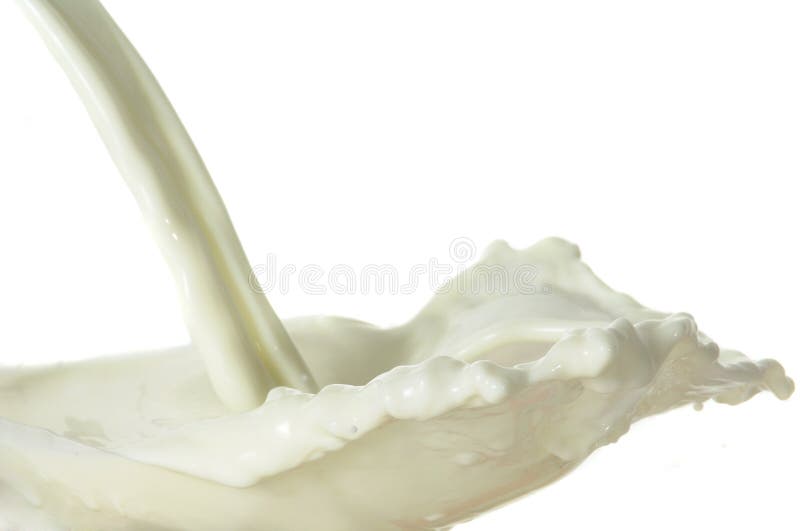 Splashed milk stock image. Image of splash, macro, healthy - 5741503