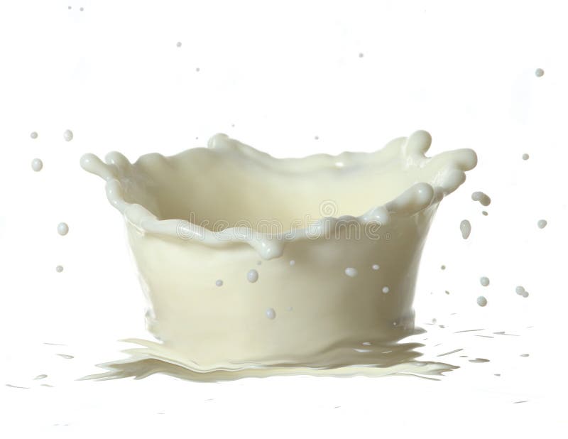 Splashed milk stock image. Image of splash, macro, healthy - 5741503