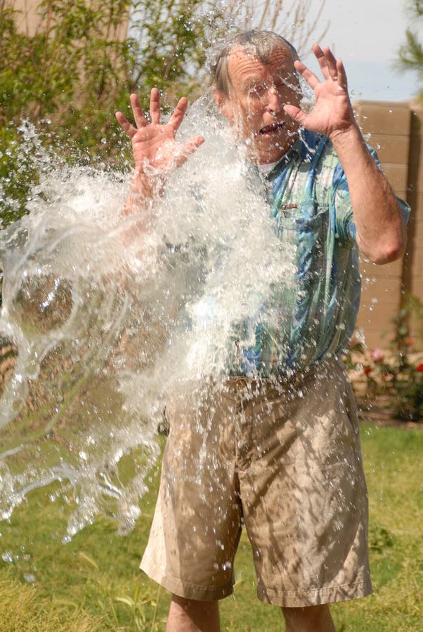 Splashed with Water stock image. Image of body, refreshment - 14076887