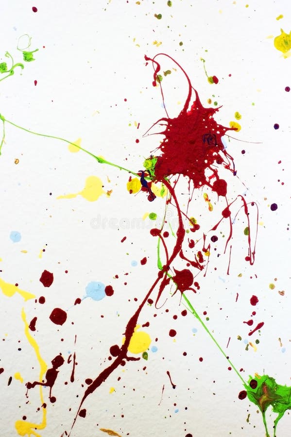 Splashes of color stock photo. Image of blobs, dots, shapes - 41091064