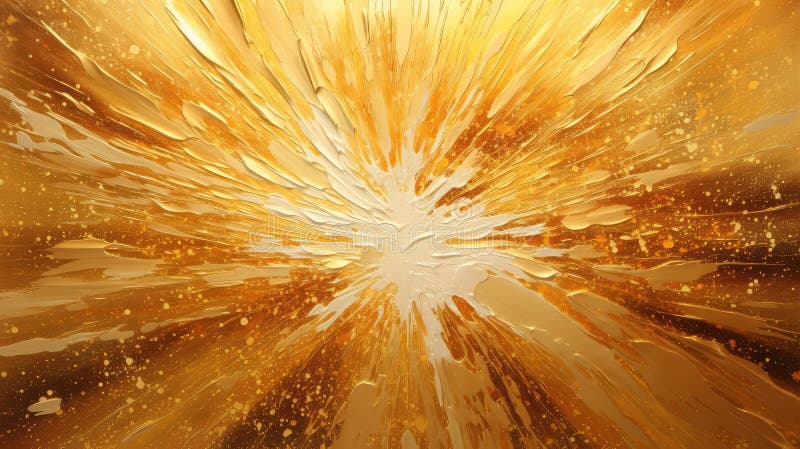 Splashes gold explosion stock illustration. Illustration of richness ...