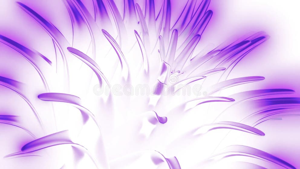 Splashes of Moving Pattern with Spikes. Design. Abstract Animation of ...