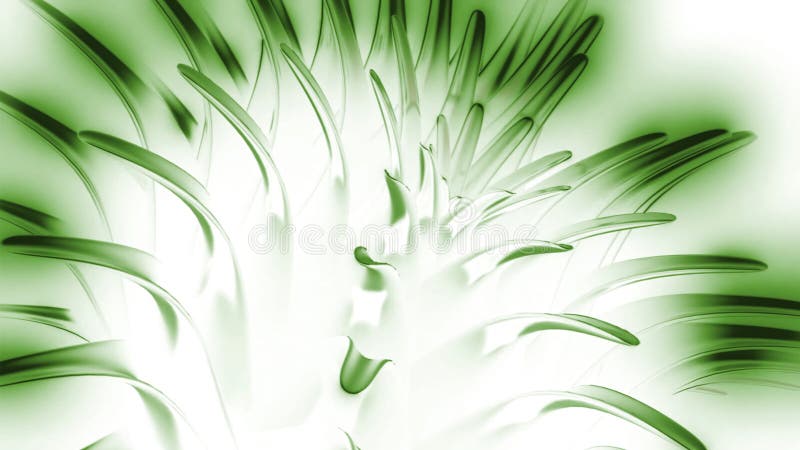 Splashes of Moving Pattern with Spikes. Design. Abstract Animation of ...