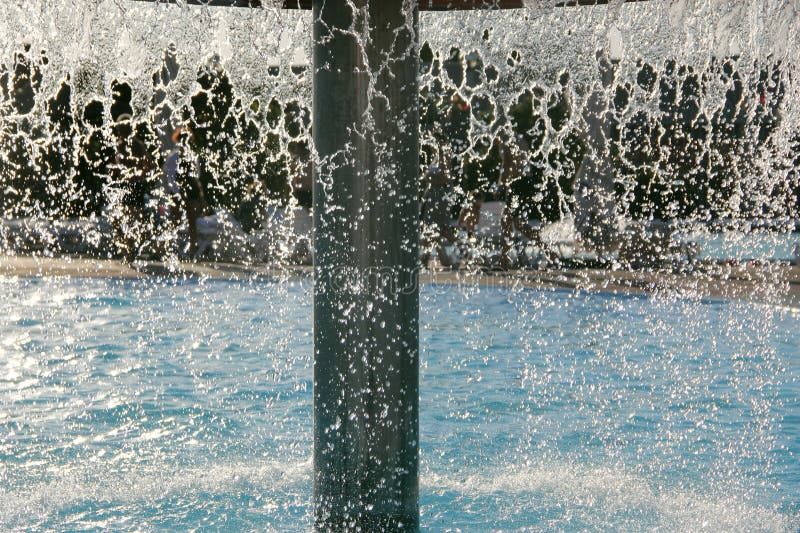 Splashes of Water Fall Down Stock Image - Image of water, cold: 178854213