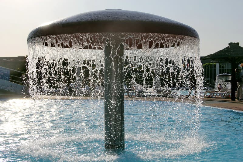 Splashes of Water Fall Down Stock Image - Image of clear, beauty: 178854301