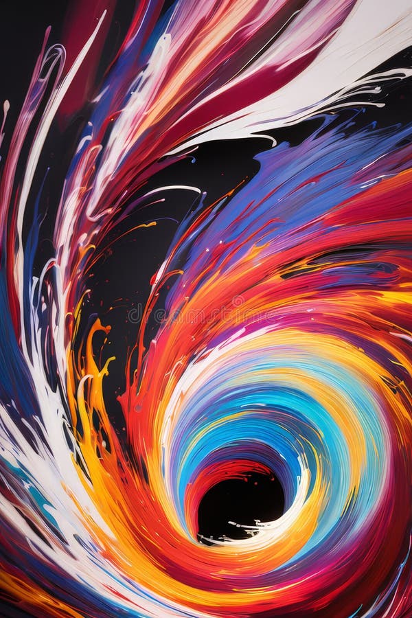 The Splashing Different Colors the Generative Ai Editorial Stock Image ... The Splashing Different Colors the Generative Ai Editorial Stock Image ...