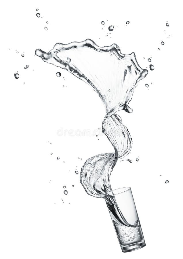 Drinking water splashing stock image. Image of water - 42155221