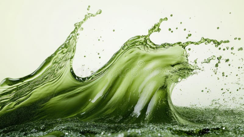 Splashing Green Liquid stock photo. Image of wavy, green - 359912116