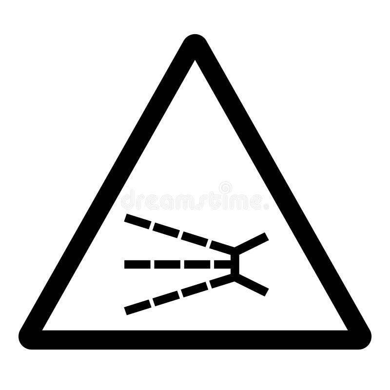 Splashing Hazard Symbol Sign, Vector Illustration, Isolate on White ...