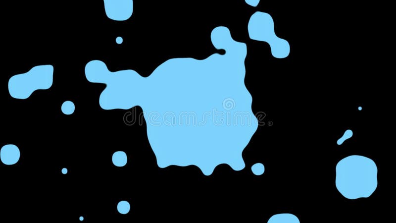 Splashing Liquid with Alpha Channel Stock Footage - Video of channel ...