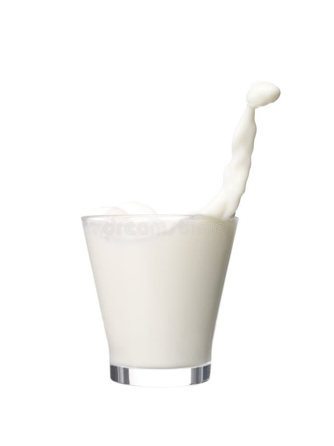 Splashing milk stock photo. Image of action, pasteurized - 10739476