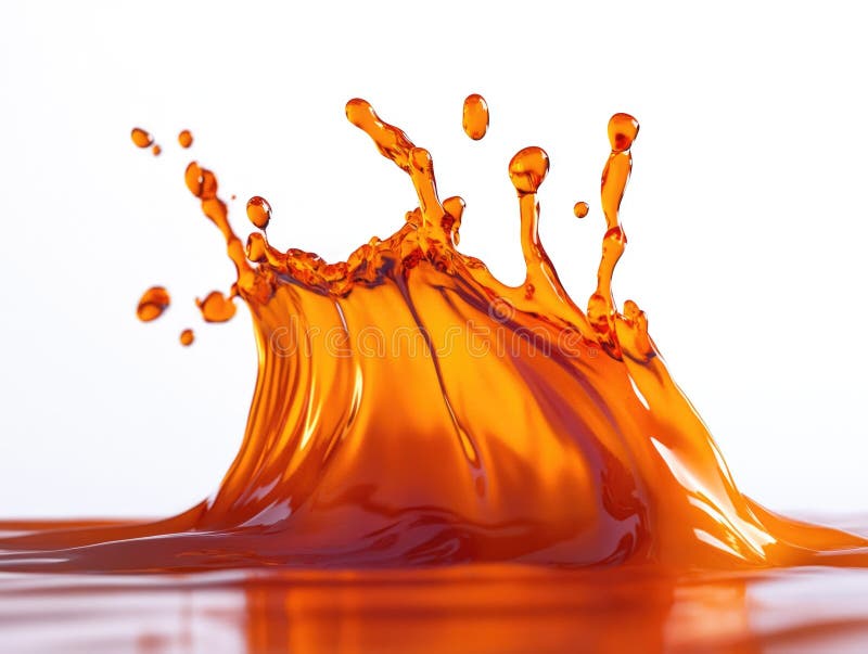 Splashing orange liquid stock image. Image of dynamic - 389092461