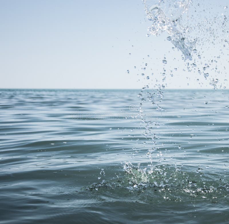 Splashing sea water stock photo. Image of storm, fresh - 98830730