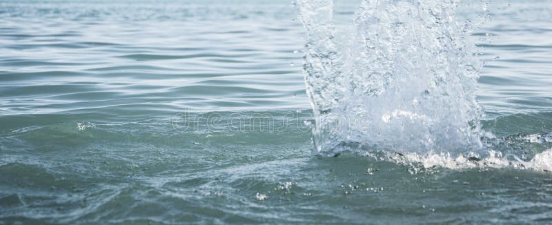 Splashing sea water stock image. Image of summer, water - 98830765