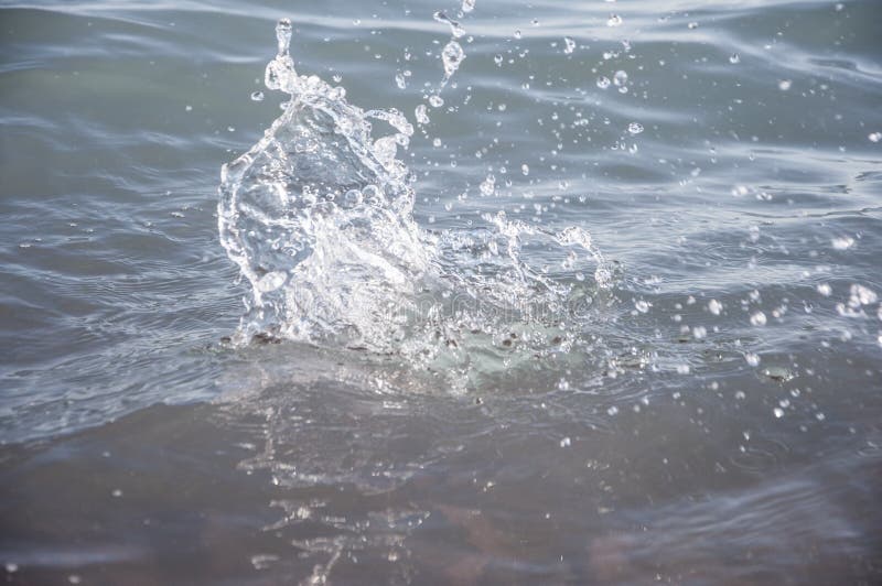 Splashing sea water stock image. Image of water, splashing - 98830939