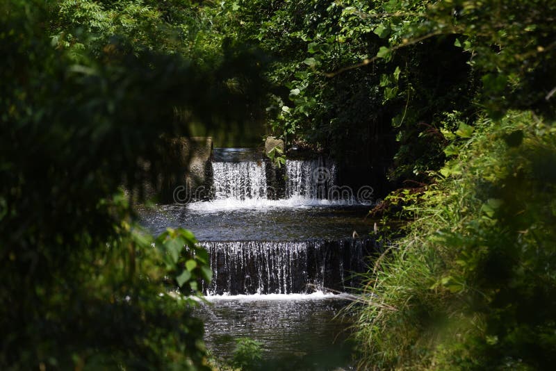 Stream Weir in the Pa Sak Jolasid Dam Stock Image - Image of weir ...