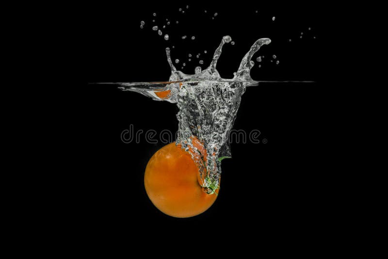 Splashing Tomato stock photo. Image of splash, fresh - 37654360