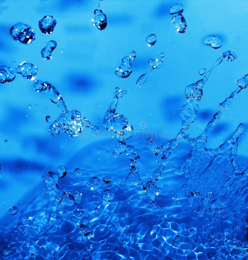 Splashing water stock photo. Image of flow, wave, splashing - 154036