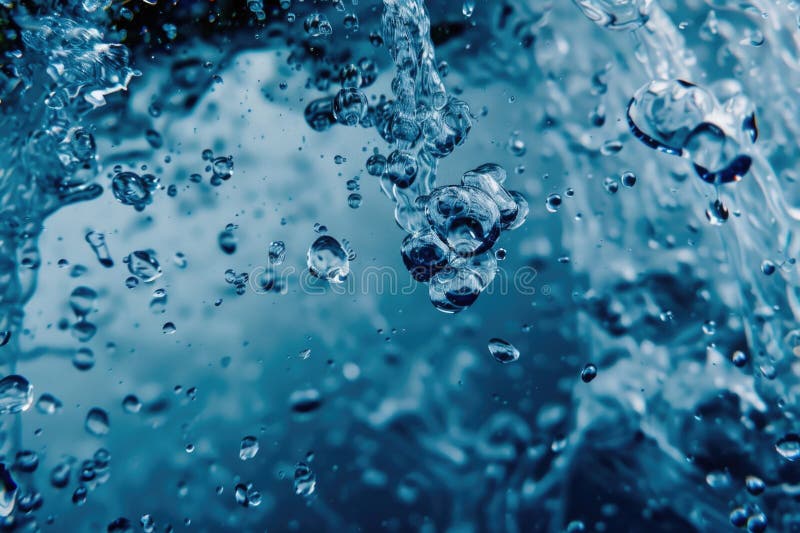 Splashing Water Droplets stock image. Image of motion - 364141305