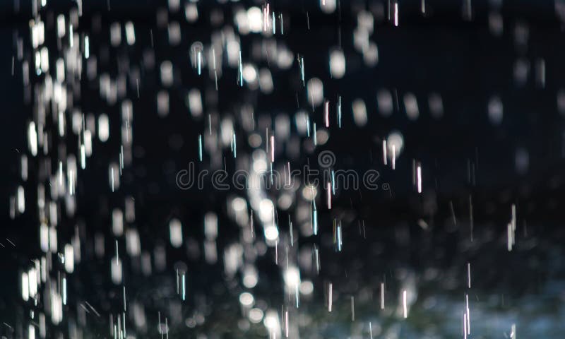 Splashing Water Droplets in Motion Stock Image - Image of bright, color ...