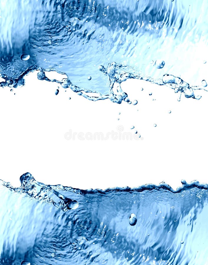 Splashing Water Frame stock photo. Image of ocean, healthy - 31462306