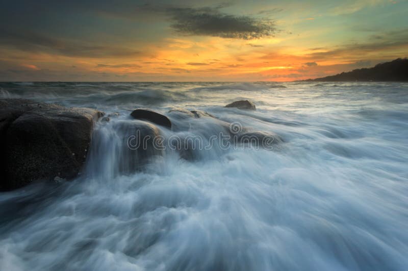 Splashing wave stock photo. Image of white, abstract - 18092630