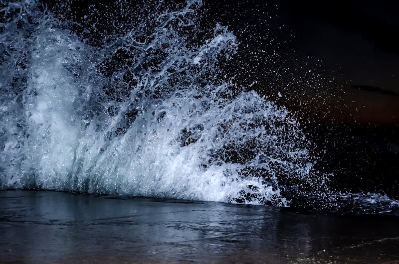 Splashing Wave on the Black Sea Stock Photo - Image of coast, liquid ...