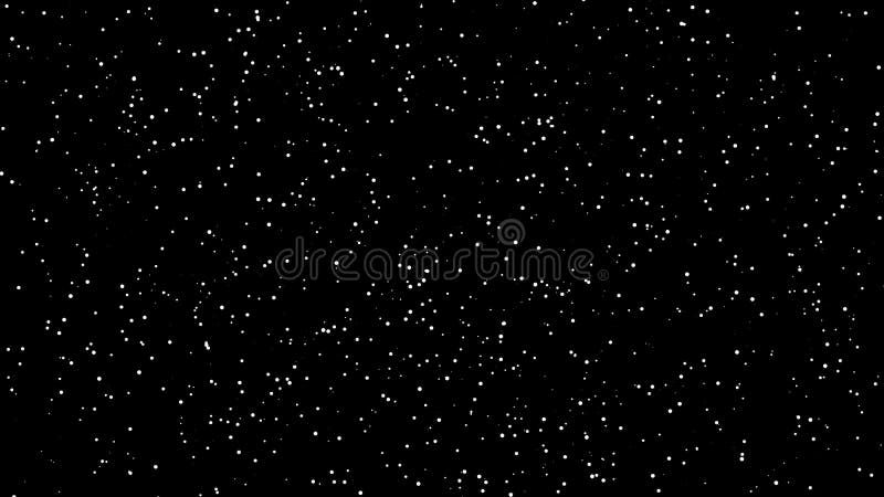 Splashing White Particles Motion Graphics with Night Background Stock ...